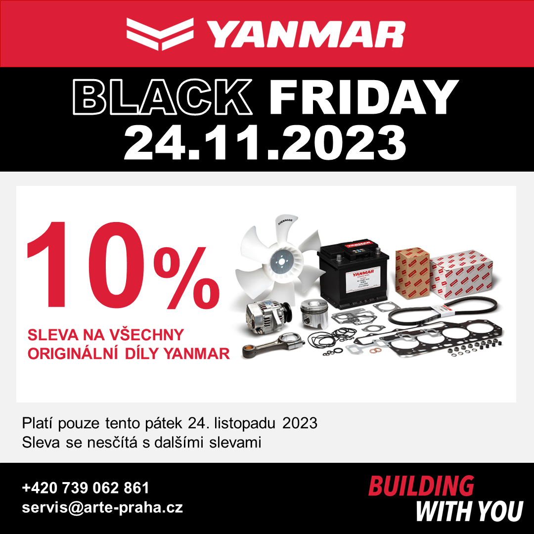 Black Friday 24.11.2023 - YANMAR BAGRY
